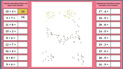Mystery Digital Pixel Art NO PREP - Sloth Addition and Subtraction to ...