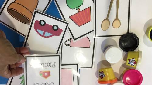 Playdough Challenge Card Set – Fine Motor Skills and Creativity | TPT