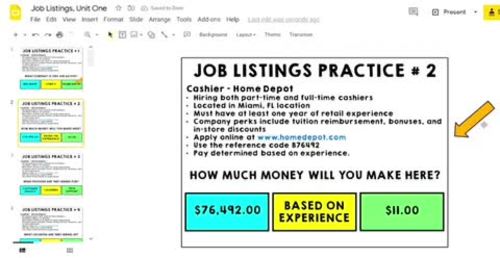Job Skills - Life Skills - Job Listings - GOOGLE - Vocational Skills