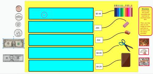 Money Skills - Dollars and Coins (Digital Activity - Distance Learning)