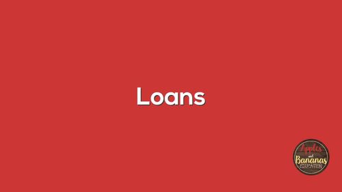 Loans - Consumer Math (Notes, Presentation, Activities, Test, and Project)
