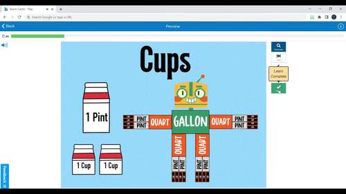 Measuring and Estimating Capacity Boom Cards by Hands on Learning LLC