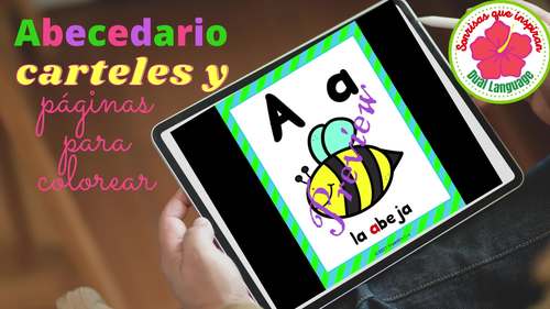 Alfabeto Alphabet Posters coloring pages Carteles del Alfabeto páginas ...