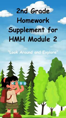 HMH Module 2 Reading Homework Supplements – Exploring Nature (2nd Grade)