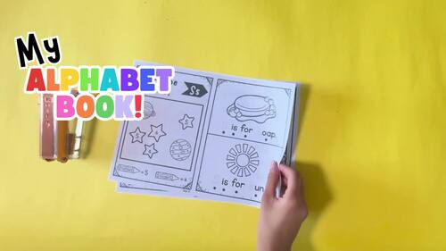 Letter of the Week | My Letter S Book by Kids Burrow | TPT