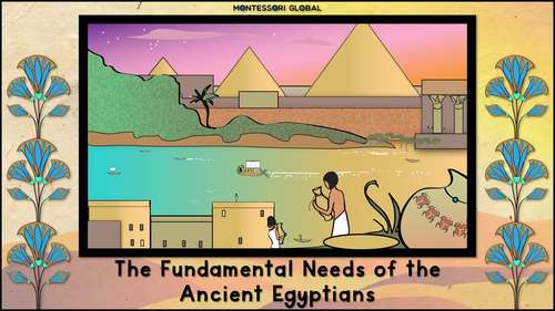 The Fundamental Needs in Ancient Egypt | 3 Part Cards | Boom Cards ...