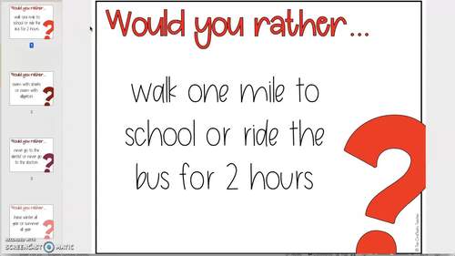 BTS - Would You Rather Game | PRINTABLE & DIGITAL | Distance Learning