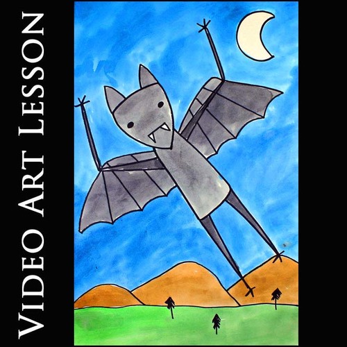 how to draw bat videos