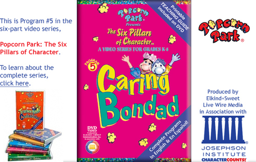 The Six Pillars of Character - Caring (video + teacher's guide) | TPT