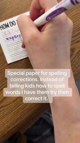 Spelling Paper by MadzForMath | TPT