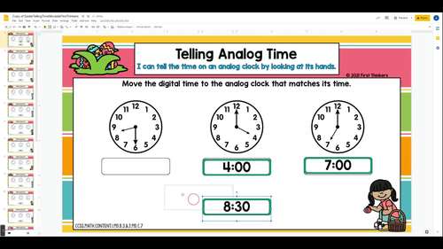 BUNDLE Digital Easter Phonics and Math Games for Google Slides Seesaw ...