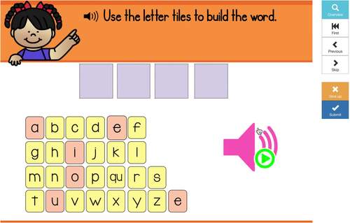 Level 1 | Unit 12 | Trick Words | SPELLING & RECOGNITION | BOOM CARDS™