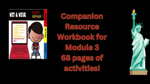 3rd grade Wit and Wise Companion Resource Workbook Module 3 by Krista ...