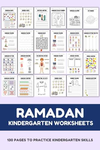 Ramadan Activity Kindergarten Workbook Math Literacy Writing Science ...