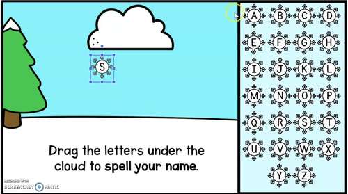 Spell Your Name All Seasons Bundle for Google Slides | Digital | TPT