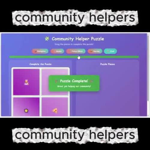 community helpers sort |digital resources| Back to School| activities ...