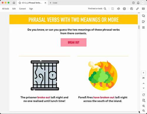 ESL Advanced Phrasal Verbs Bundle by ESL Adult Workshop | TPT