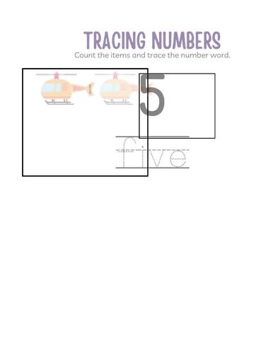 Kindergarten Numbers Workbook 1–20 | Tracing Counting Math Worksheets ...