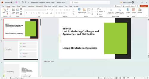 BBB4M INTERENATIONAL BUSINESS- Marketing - Marketing strategies and ...