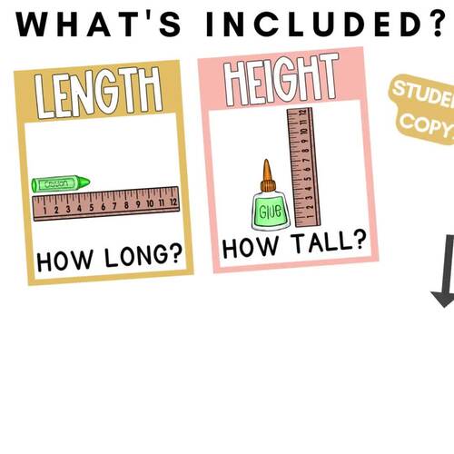 Calm Pastel Classroom Decor | Measurement Posters | Editable | *NEW