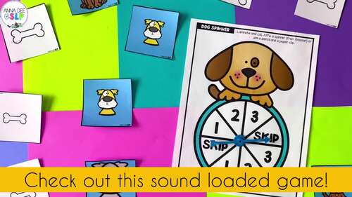 S-Blends Play Based Articulation Game for Speech Therapy by Anna Dee SLP
