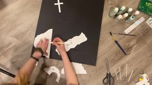 Easter Empty Tomb Art Project Christian, Bible, Jesus, Religious
