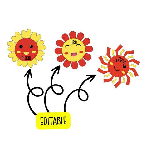 Retro Sunshine Bulletin Board, Smiley Sun Door Decor, Be The Sunshine ...