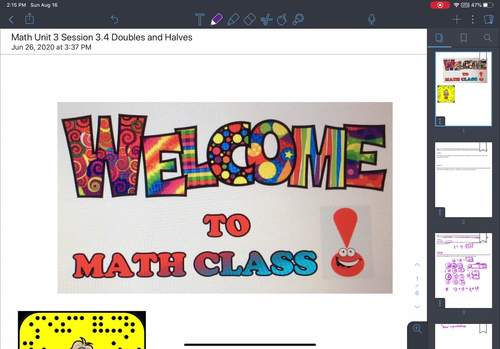 Video lessons with 4th Grade Math - TERC Investigations Units 1, 2, and 3