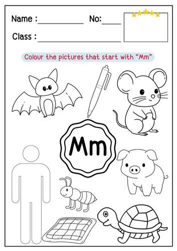 Coloring: Phonics:Alphabet coloring ,A-Z by Lemonteaxinxin | TPT