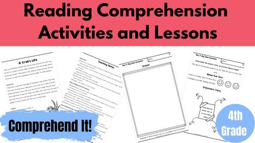 4th Grade Reading Comprehension Activities and Lessons – Non-Fiction ...
