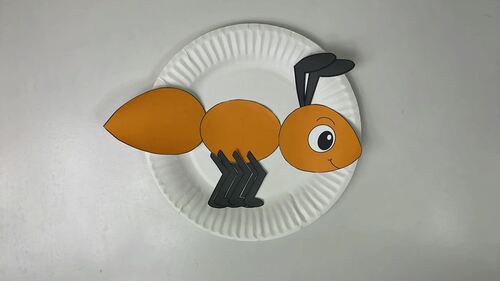 Ant Paper Plate Craft by Fun with Speech Therapy Teacher | TPT
