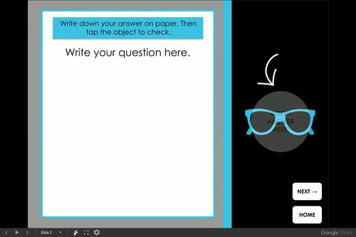 Digital Editable Self-Checking Google Slides PPT Game Template ...