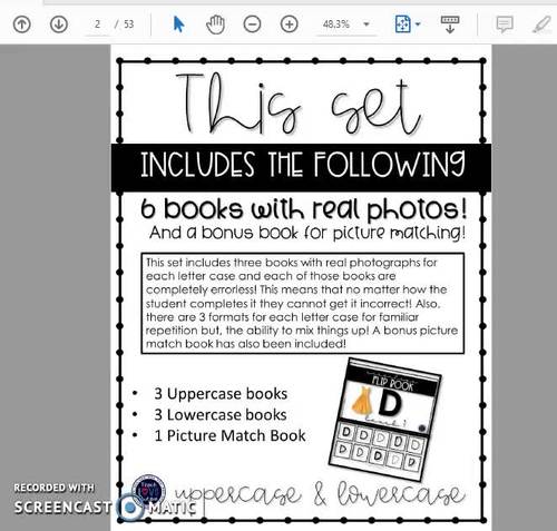 Alphabet Adapted Books for Letter D with Real Photos by Teach Love Autism