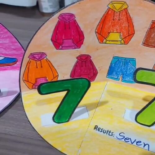 Counting Numbers Pop-Up 3D Craft /100th Day of School /Writing Activities