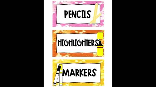 Tie-Dye Groovy Theme: Classroom Decor Bundle by Alison in Upper Elementary