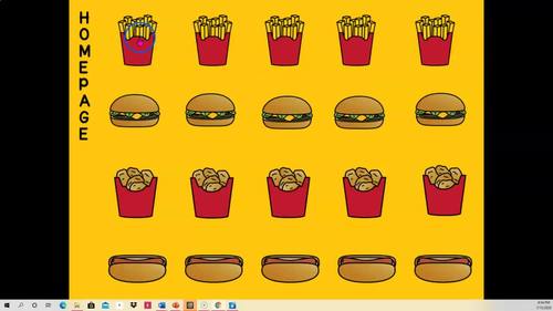 Math Problem Solving Fast Food Fun for Google Classroom | TPT