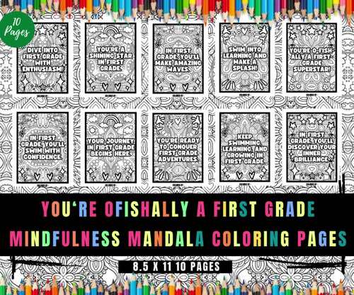 You're Ofishally A First Grade, Positive Affirmations & Mindset Growth ...