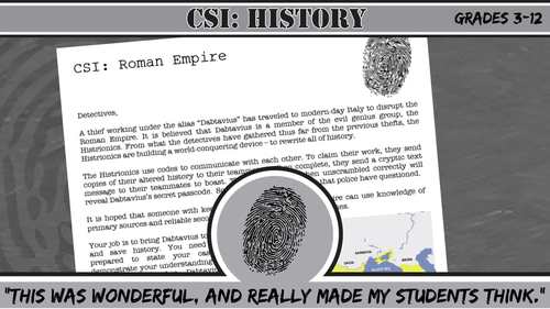 CSI: Cold War Activity - Identify Fake News Game - Printable & Digital
