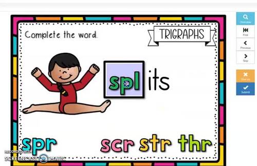 Trigraph Boom cards by Murphys lesson design studio | TPT