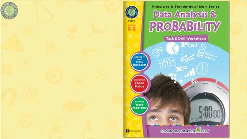 Data Analysis & Probability - Task & Drill Sheets Gr. 6-8 - Distance ...