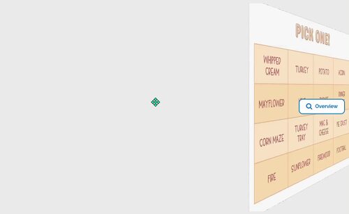 Thanksgiving Theme Gross Motor Movement Game | Boom Cards Deck by A Pedi PT