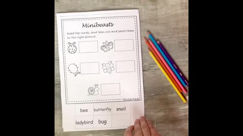 Spring Kindergarten Booklet by The kinder teacher | TPT