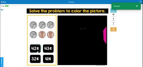 Boom Cards Valentines Counting Coins -dimes, nickels, pennies Digital ...