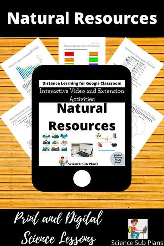 Natural Resources - Interactive Video and Extension Activities | TPT