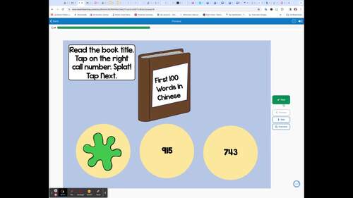 Library Skills -- Dewey Splat -- Nonfiction Call Number Game for BOOM ...