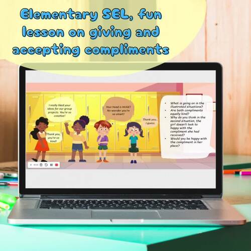 Giving & Accepting Compliments|Google Slides Lesson & Printable ...