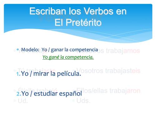 Spanish Preterite Tense PowerPoint | TPR Story & Interactive Notebook ...
