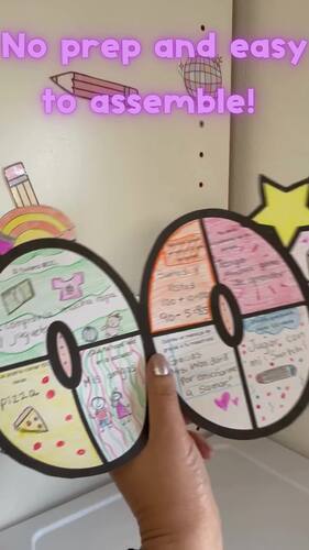 100 days of School Spanish and English- Writing "Craftivity"-100 dias ...