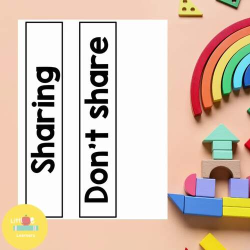 Social Skills Sharing by Valeria craig little learners | TPT