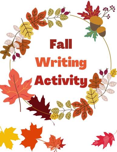 Fun Fall Writing by The Hippie Teacher 77 | TPT